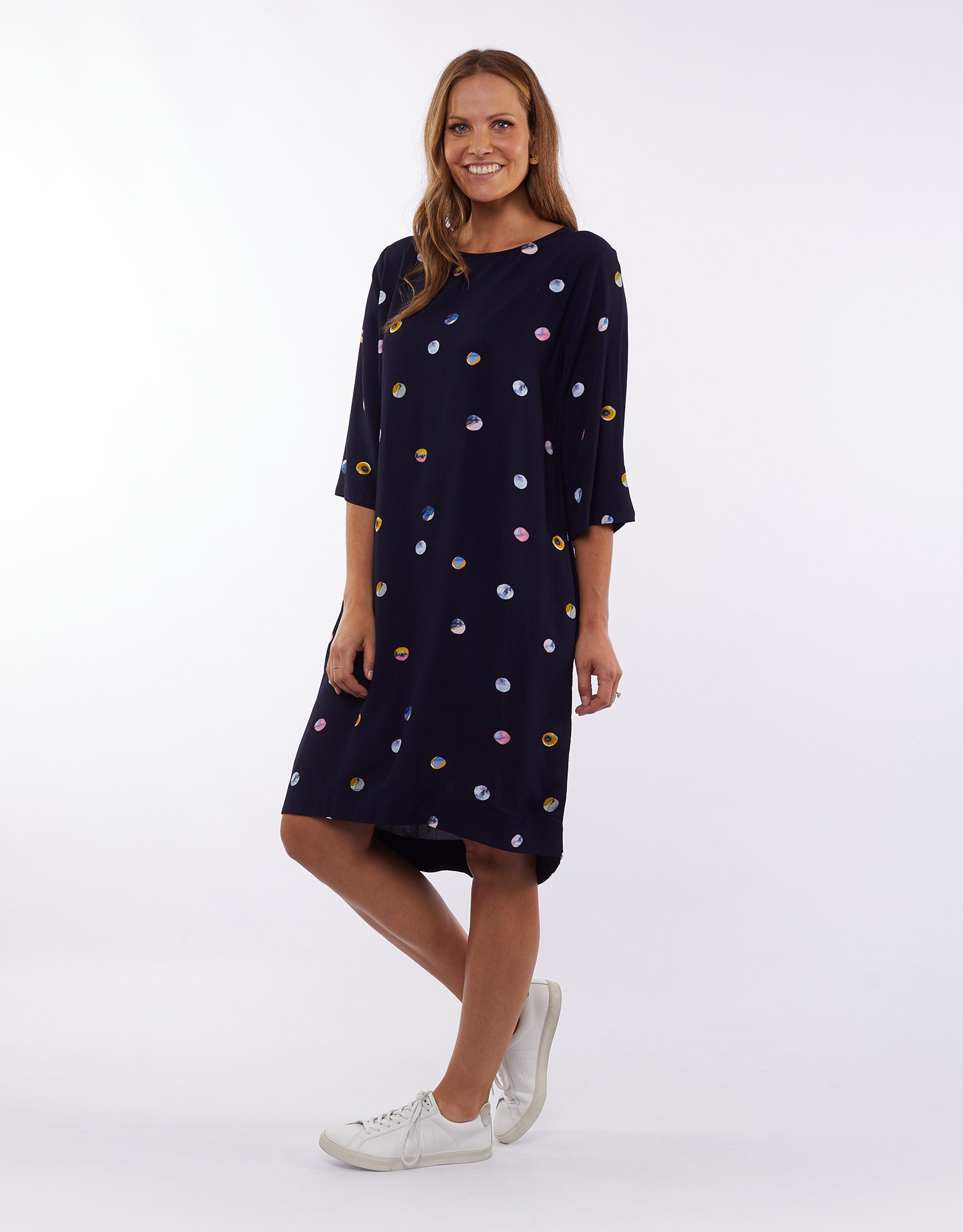 ELM MOONLIGHT SPOT DRESS - Dresses : Status Clothing - ELM W 22