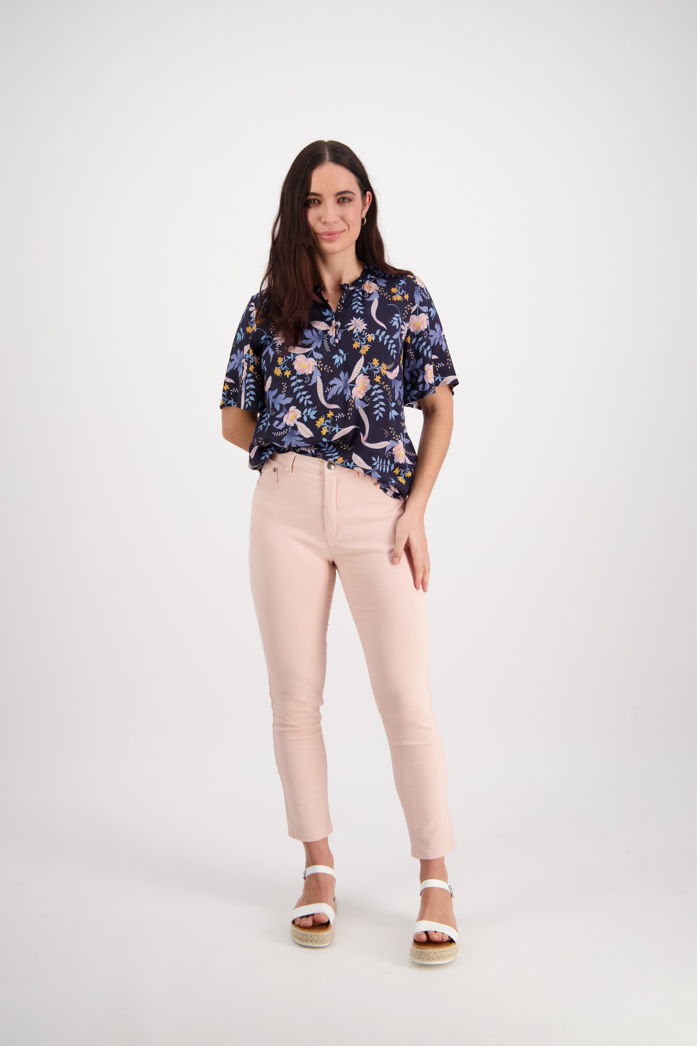 VASSALLI SKINNY LEG ANKLE GRAZER JEAN - Jeans : Status Clothing ...