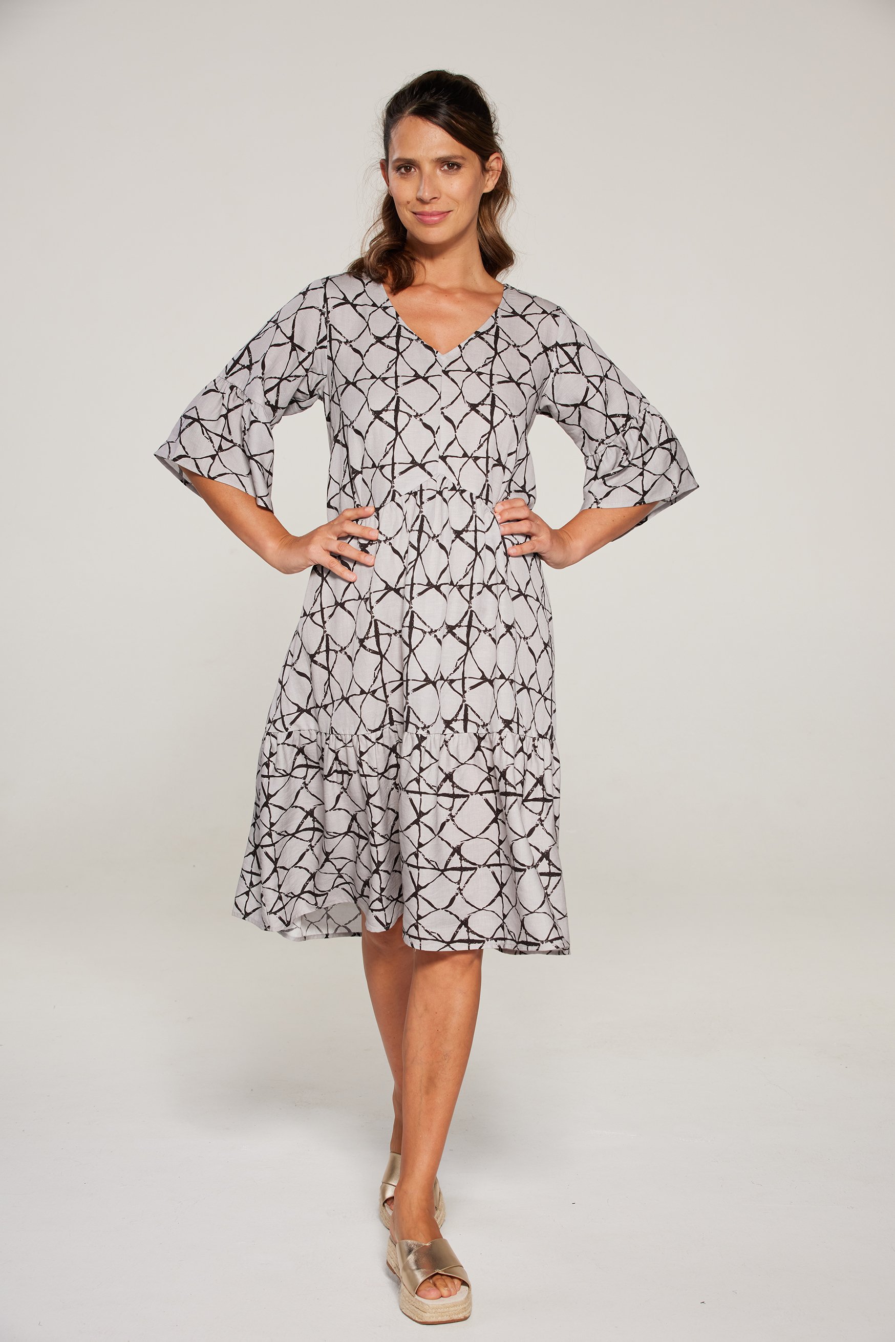 NEWPORT TUSCAN DRESS - Dresses : Status Clothing - NEWPORT S 22